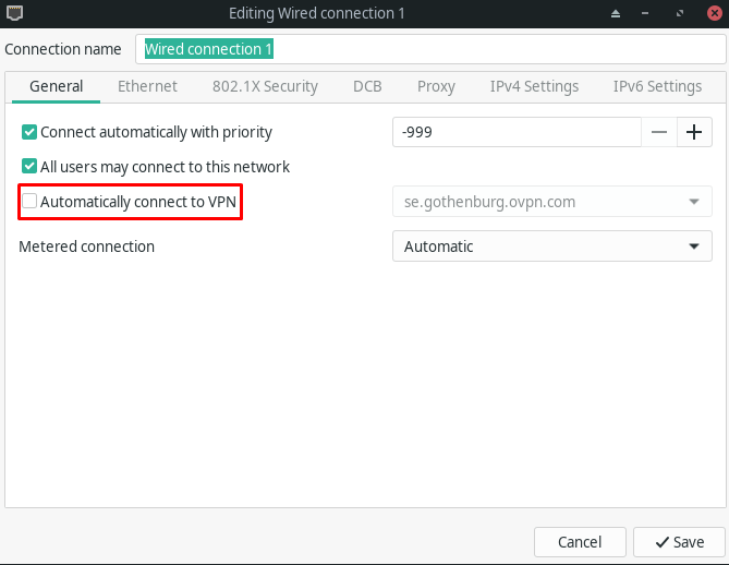 Admin » Guides » Manjaro | OVPN.com